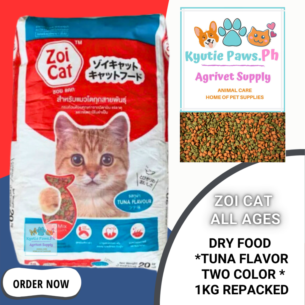Zoi cat food 2mix tuna repacked 1kg | Shopee Philippines