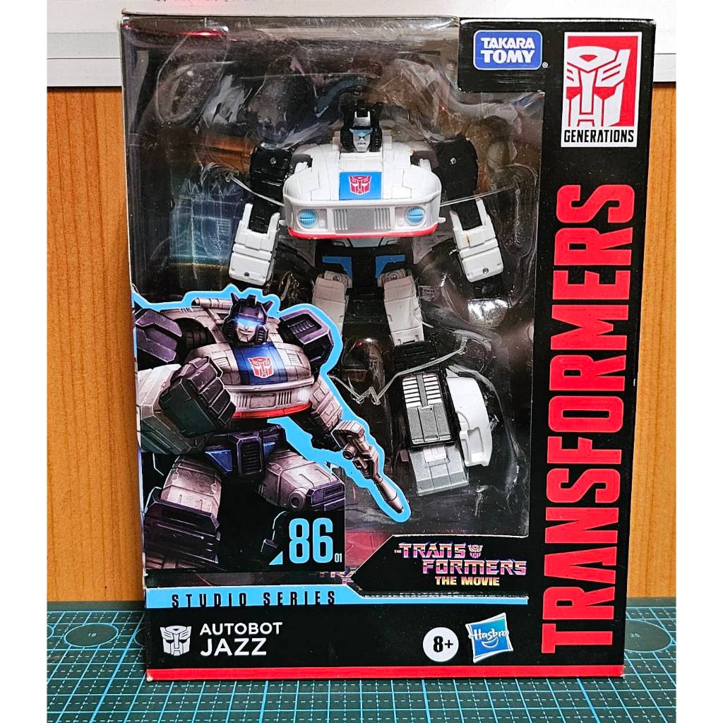 Transformers TF SS-86-01 Jazz Studio Series 86-01 G1 Movie Deluxe Class ...
