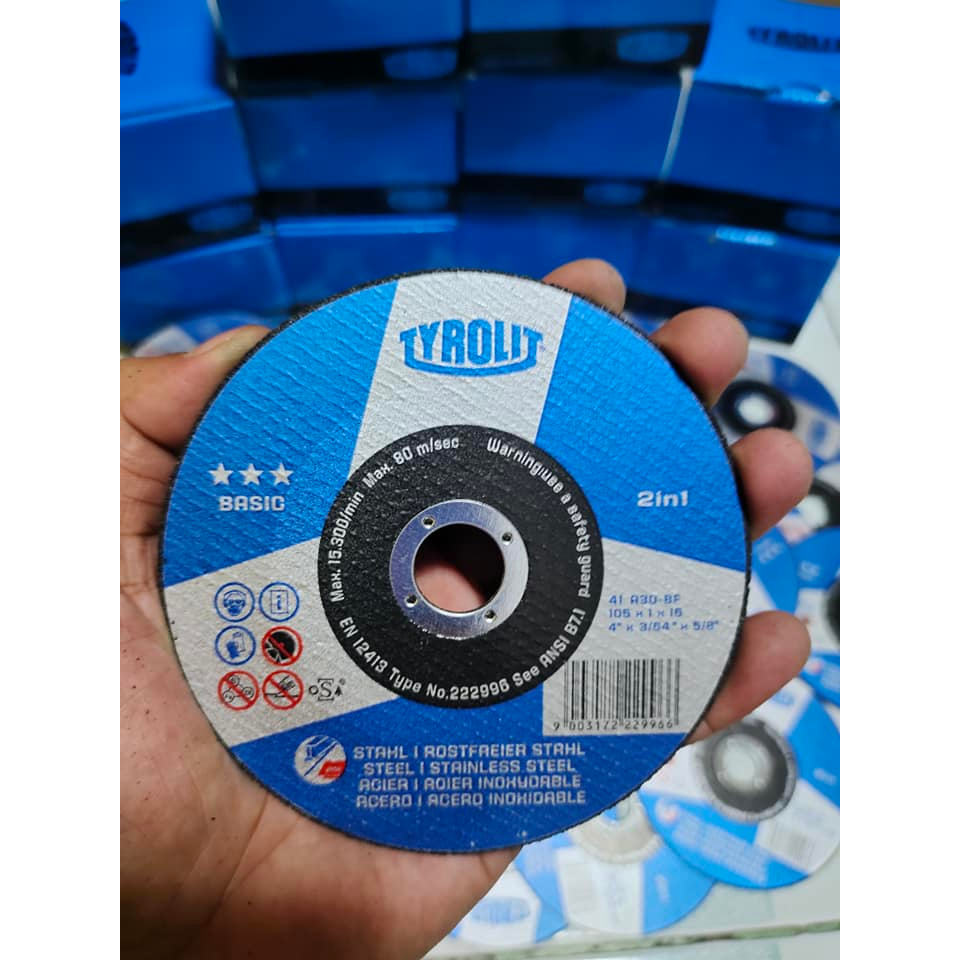 Tyrolit 4 inches cutting disc high quality | Shopee Philippines Tyrolit 4 inches cutting disc high quality | Shopee Philippines