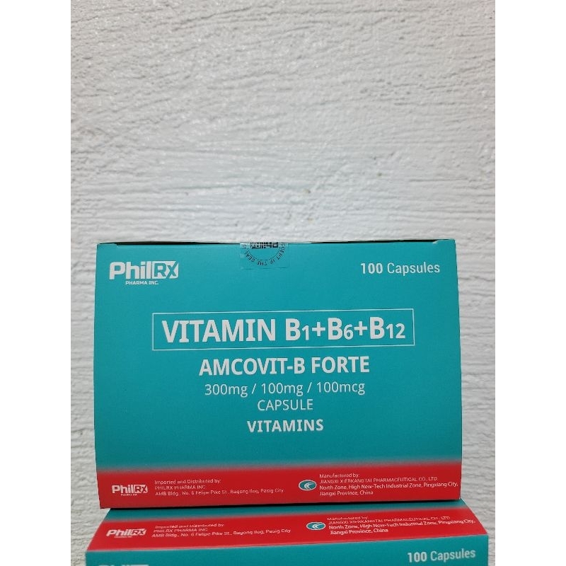 VITAMIN B COMPLEX CAPSULE OTC 500MG | Shopee Philippines