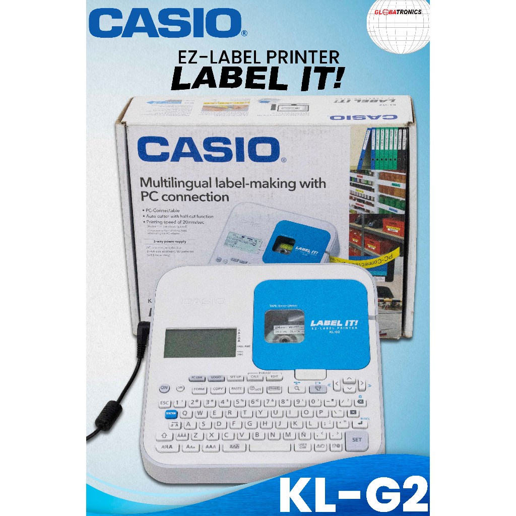 CASIO KL-G2 label printer | Shopee Philippines