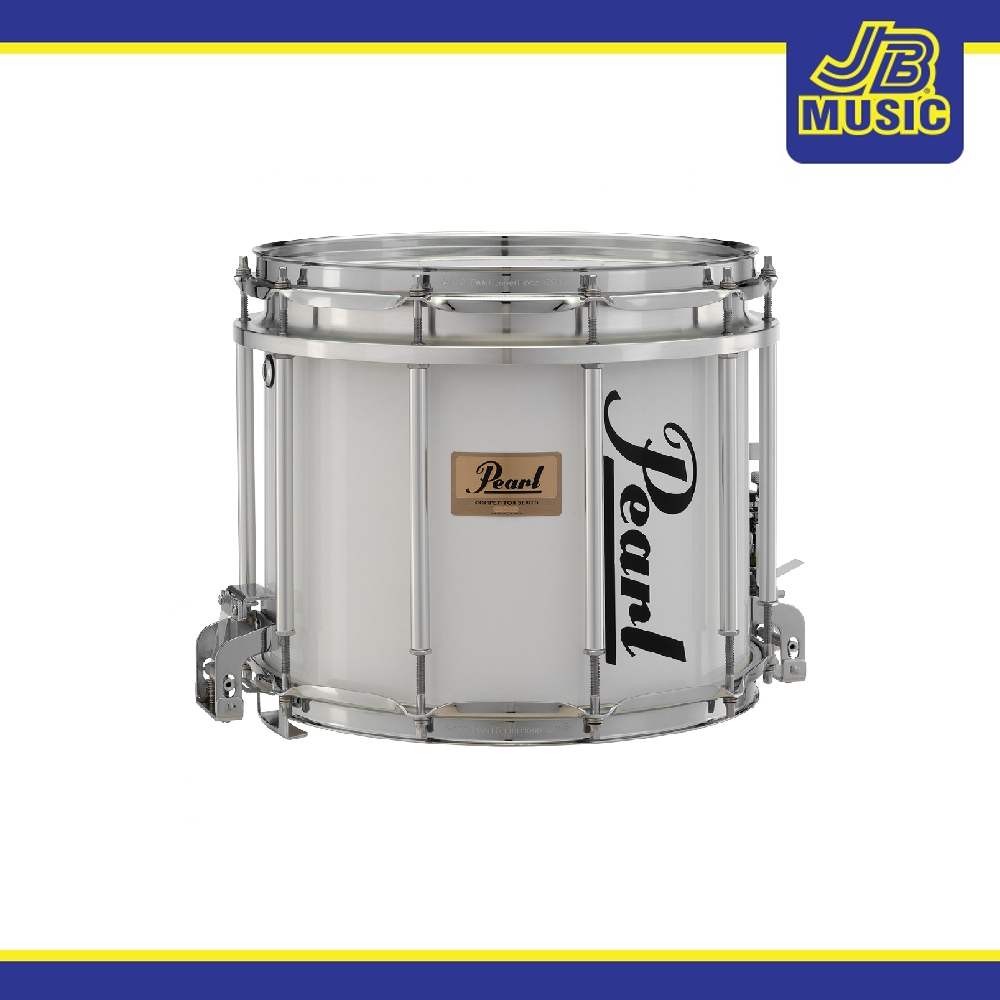 Pearl CMSX1412/C+ CXS-2 Competitor CXS-2 33 Pure White Snare Drum ...