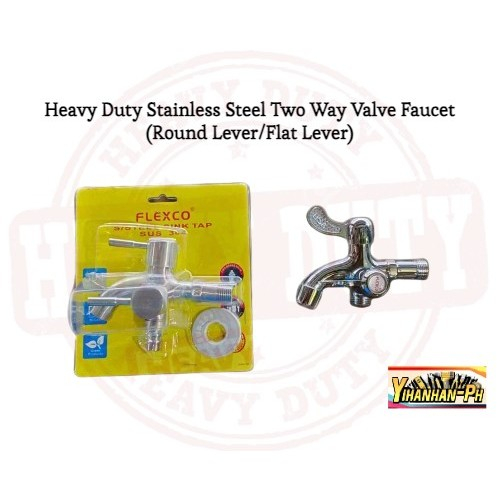 Heavy Duty Stainless Steel Two Way Valve Faucet - 100% Original Product ...