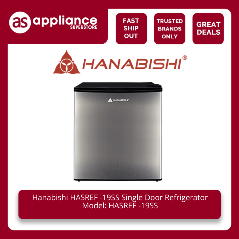 Hanabishi HASREF-19SS Single Door Refrigerator | Shopee Philippines