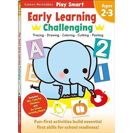 Play Smart Early Learning Challenging (Ages 2-3)by Gakken early ...