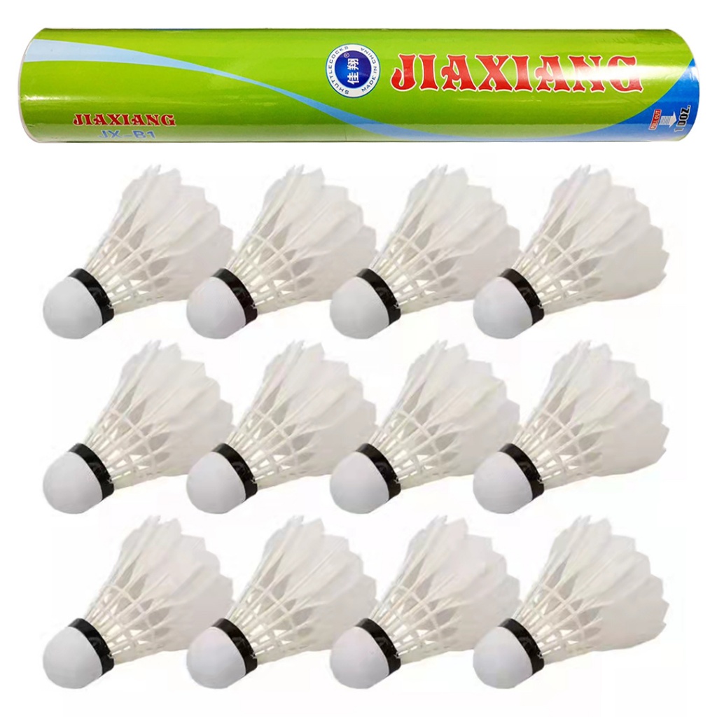 Badminton Shuttlecocks Sports Fitness Feather Shuttlecock Set(12PCS ...