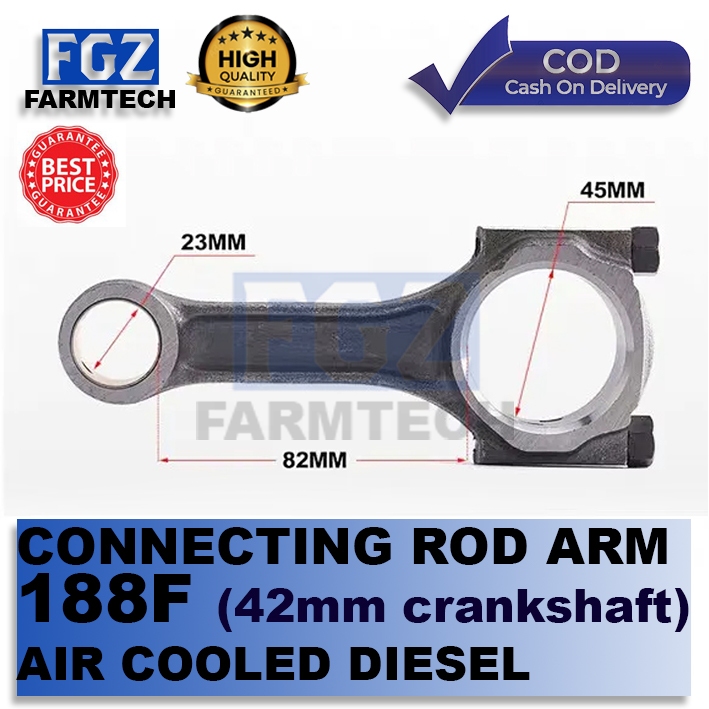 CONNECTING ROD ARM 188F 14HP AIR COOLED DIESEL ENGINE ASSY ASSEMBLY FOR ...