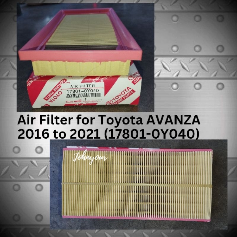 AIR FILTER TOYOTA AVANZA 2016 to 2021 (17801-0Y040) | Shopee Philippines