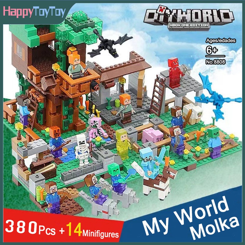 500PCS+ My World Set Building Block Toys Kids Christmas Gift Classic ...