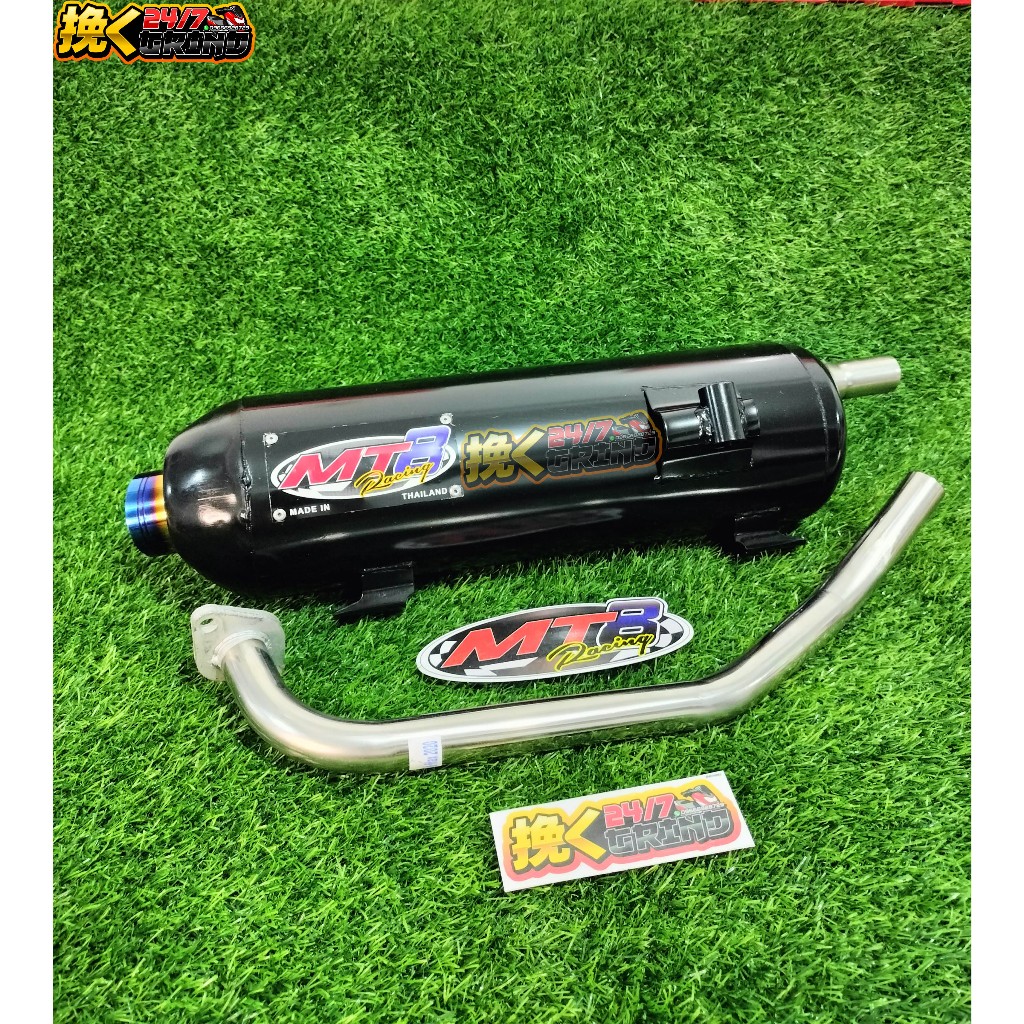 MT8 PIPE FOR NMAX V2 2020 (TITANIUM TIP Stock ELBOW NEW LOGO) ORIG THAILAND | Shopee Philippines