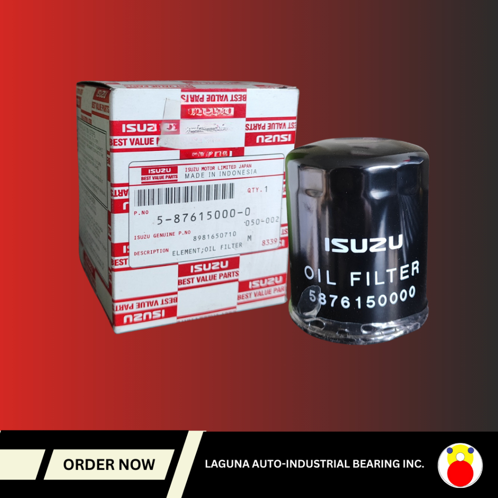 ISUZU Oil Filter 5-87615000-0 for Isuzu D-Max 4JH1, 4JJ1 ( 2015-2020 ...