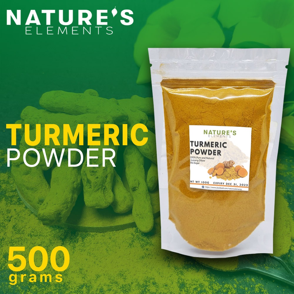 500 grams Pure Turmeric Powder Luyang Dilaw Turmeric Tea Organic ...