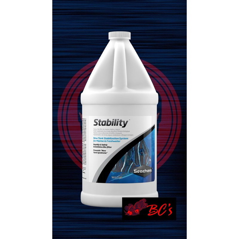SEACHEM Stability® 1 Gallon New tank stabilization system for marine ...