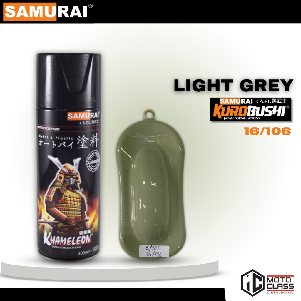 SAMURAI PAINT LIGHT GREY 16/106 | Shopee Philippines