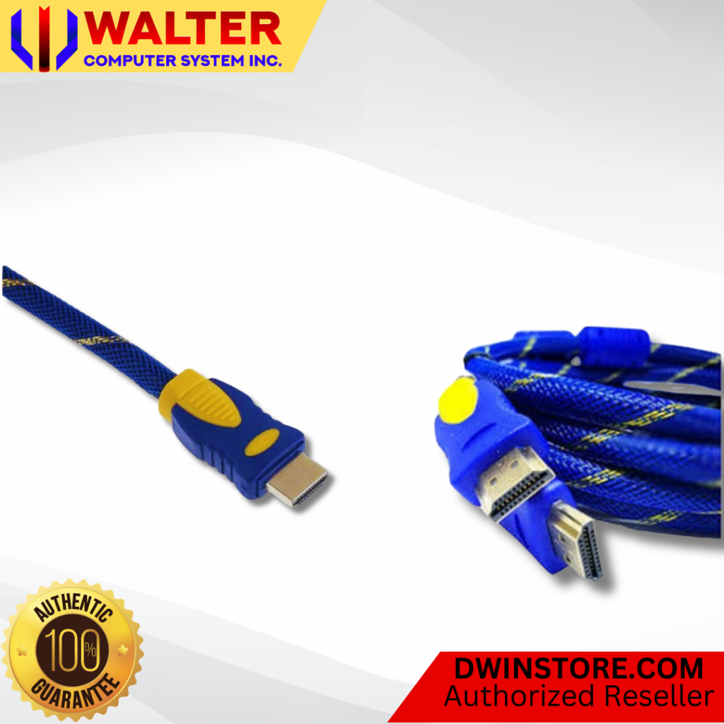ADLINK CABLE HDMI(BLUE MESH 5M) | Shopee Philippines