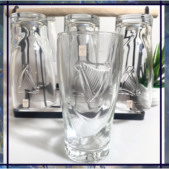 [6PCS] 300ML Transparent Milk & Juice Cup – Everyday Drinkware (Baso ...