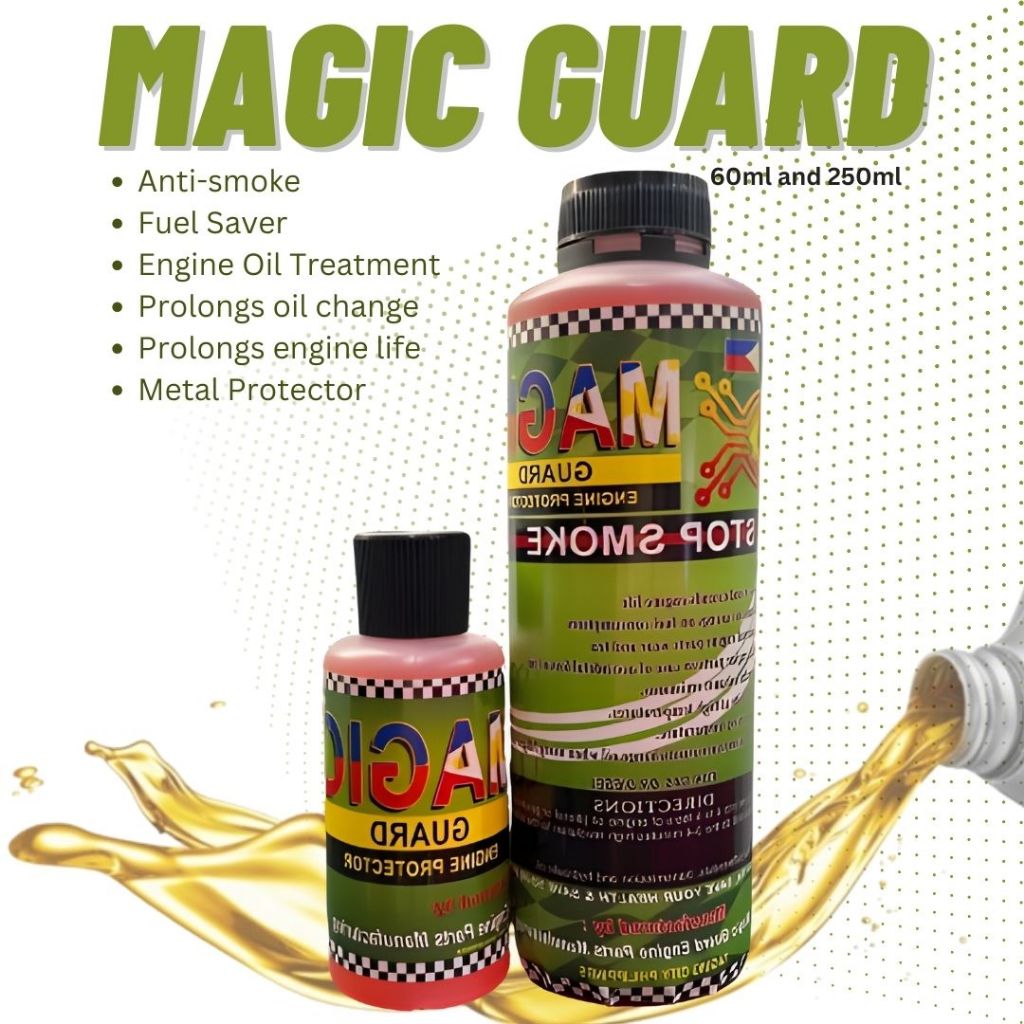 SD Magic Guard Oil Treatment 60ml & 250ml Protects metal surfaces ...