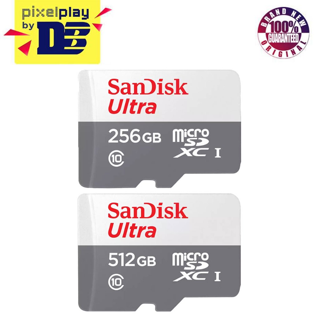 Sandisk Ultra MICROSDXC USH-1 CLASS 10 100MB/S Memory Card | Shopee ...