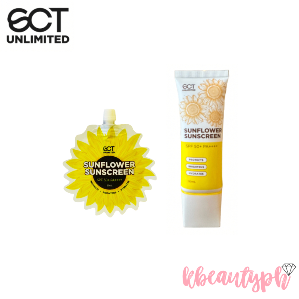 SCT Unlimited Sunflower Sunscreen SPF 50+ PA++++ | Shopee Philippines