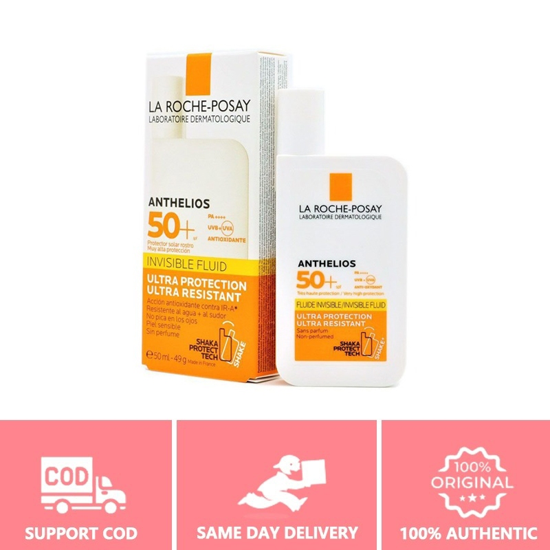 La Roche Posay Anthelios Xl Anti Shine Invisible Fluid Anti