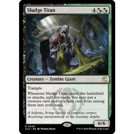 Magic the Gathering | Sludge Titan | Shopee Philippines