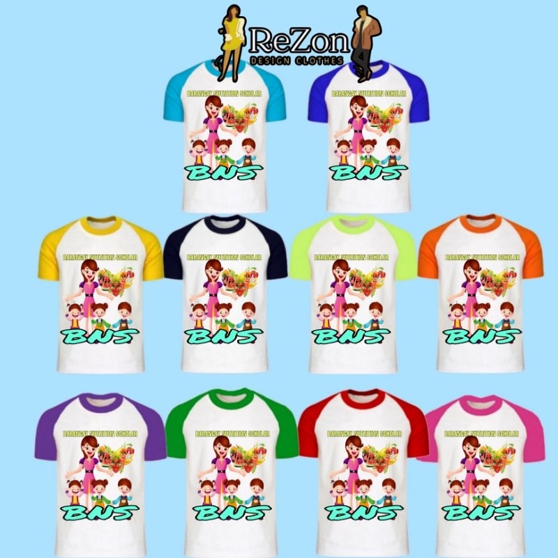 Barangay Nutrition Scholar (BNS) Raglan Shirts | Shopee Philippines