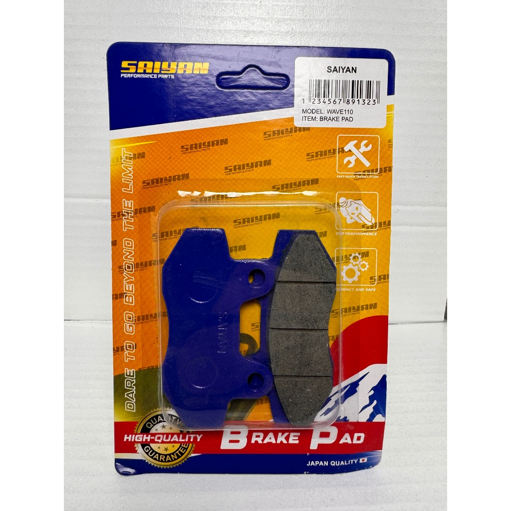 SAIYAN BRAKE PADS High Quality - Mio/M3/Nmax/Aerox/Sniper/Raider/PCX ...