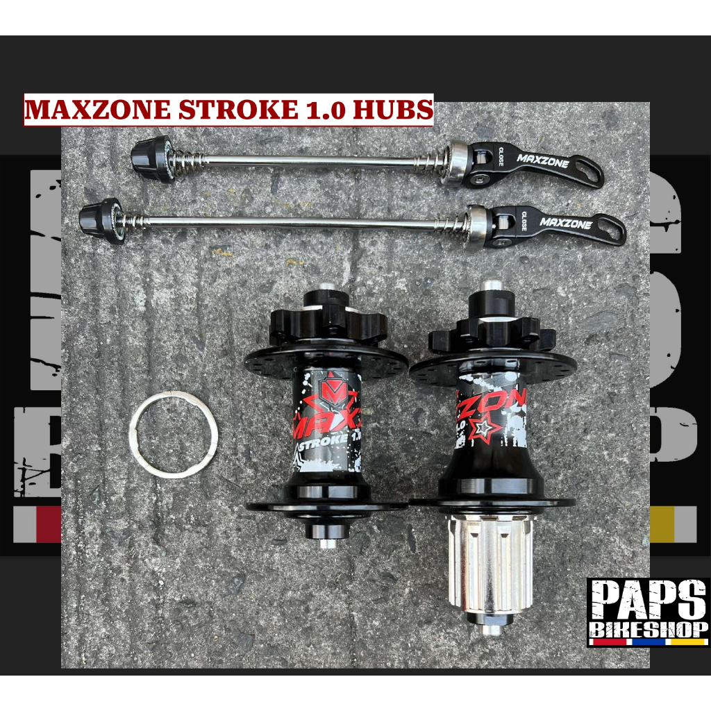 MAXZONE STROKE 1.0 HUBS 3PAWLS 3TEETH 32H | Shopee Philippines