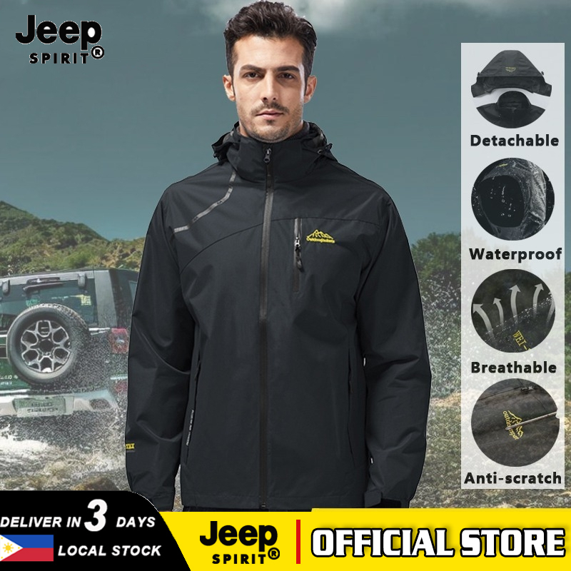 JEEP SPIRIT Jacket For Men/Tactical Jacket Military Jacket Waterproof ...
