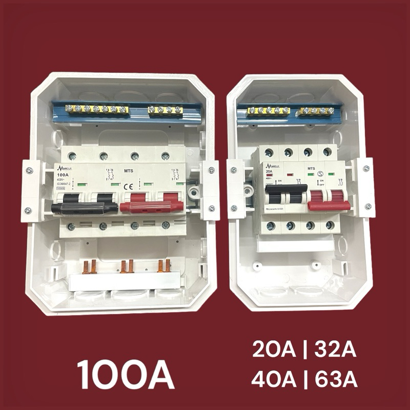 MEIJI MTS 2PDT 20A | 32A | 40A | 63A | 100A | sk electrical | Shopee ...