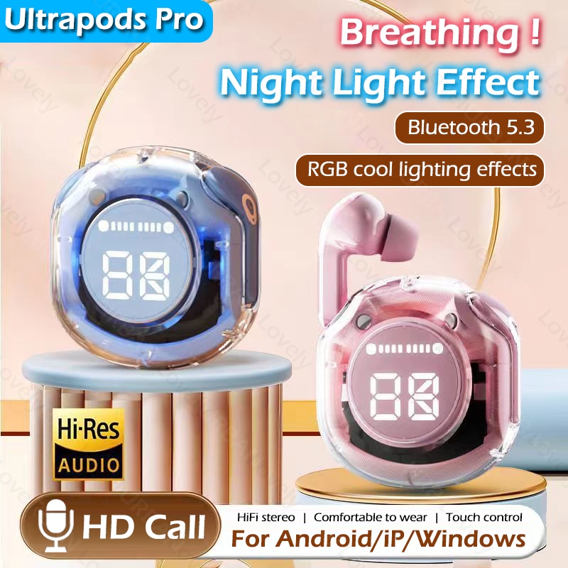 Ultrapods Pro TWS Bluetooth Earphones with Microphone Earbuds Wireless ...