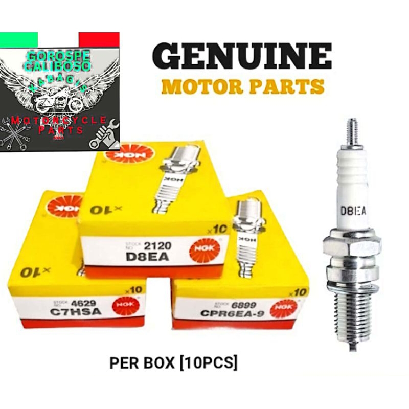 NGK Spark Plug CPR8EA-9 / BP7HS / C7HSA / D8EA (1pc) | Shopee Philippines