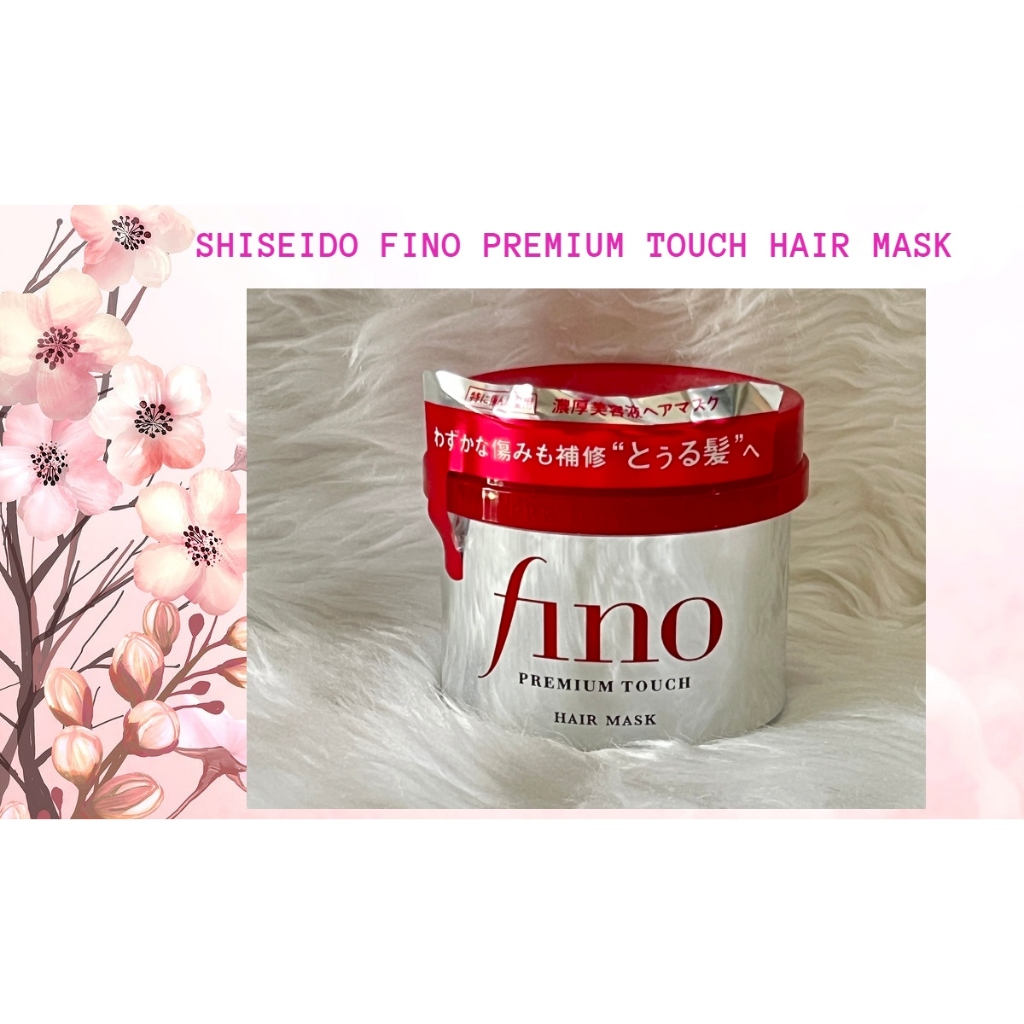 SHISEIDO FINO PREMIUM TOUCH HAIR MASK | Shopee Philippines