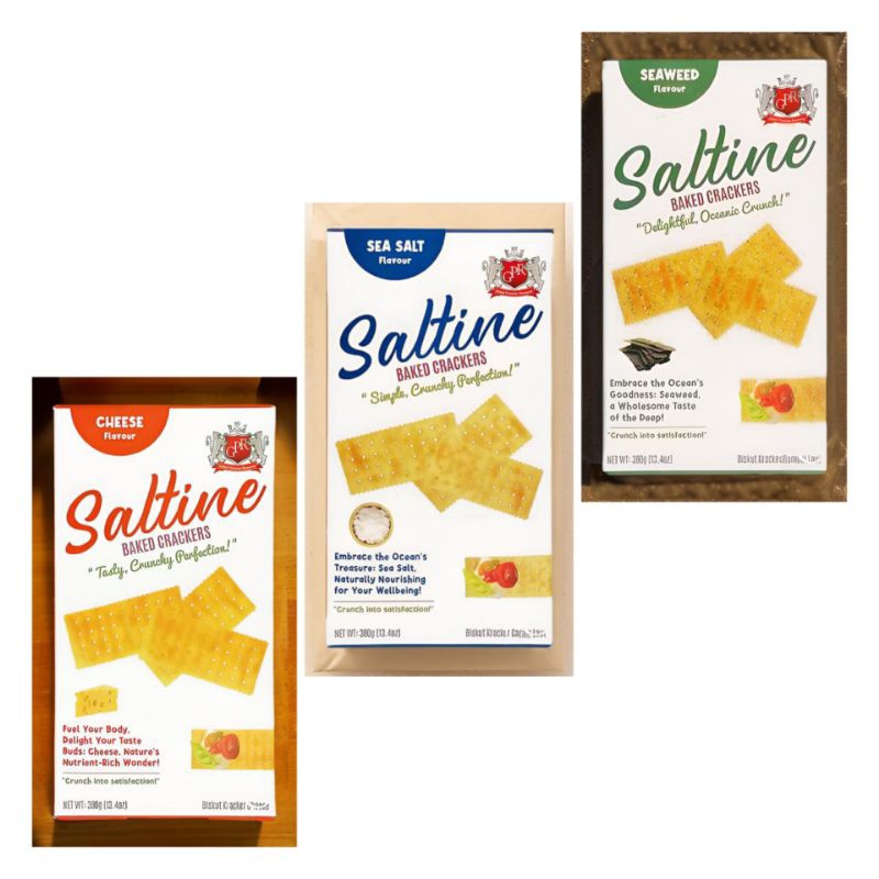 GPR Saltine Baked Crackers 380g | Shopee Philippines