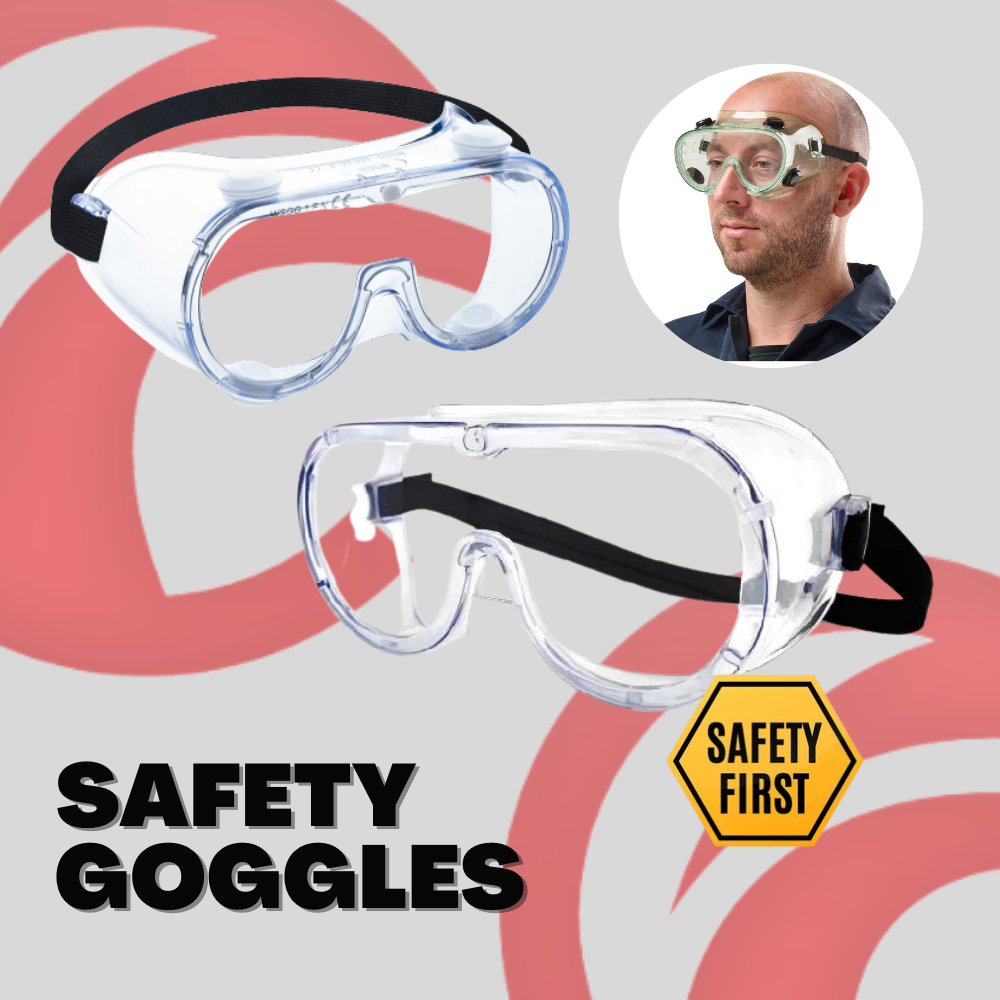 SAFETY GOOGGLES CLEAR(WNINDOW TYPE) | Shopee Philippines