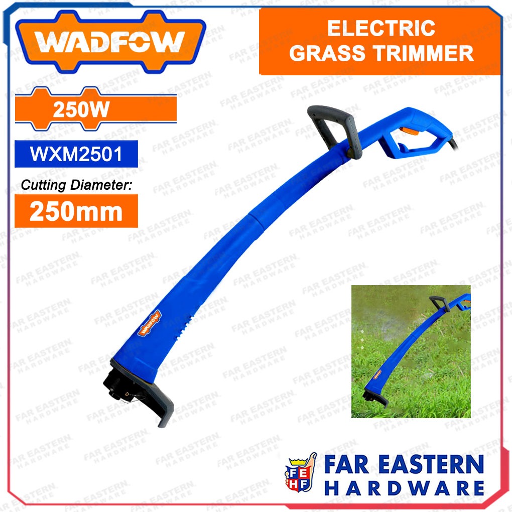 WADFOW Grass Trimmer Electric Brush Cutter 250W WXM2501 WFPTCD | Shopee ...
