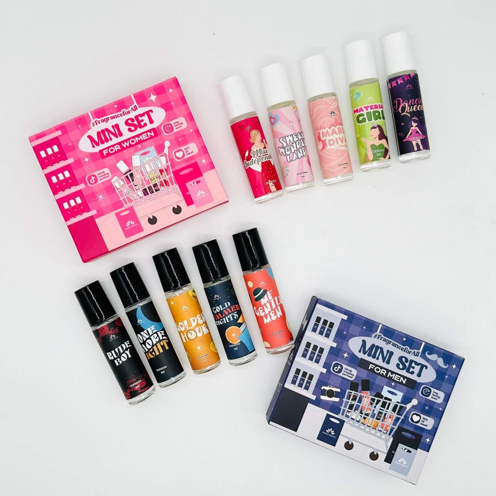 Perfume Mini Set 5 in 1 | Shopee Philippines