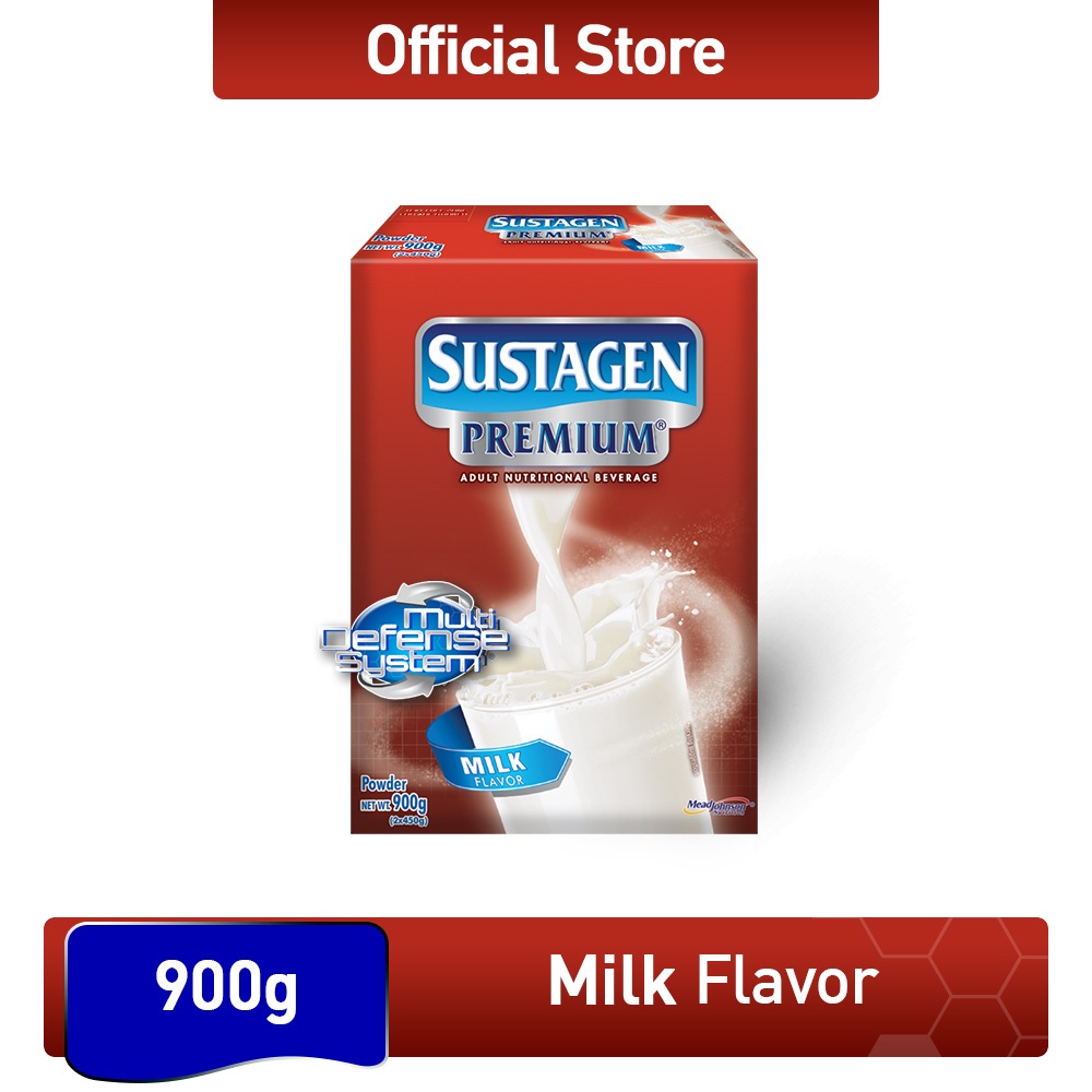 Sustagen Premium Milk Flavor Adult Nutritional Powdered Milk Drink 900g ...