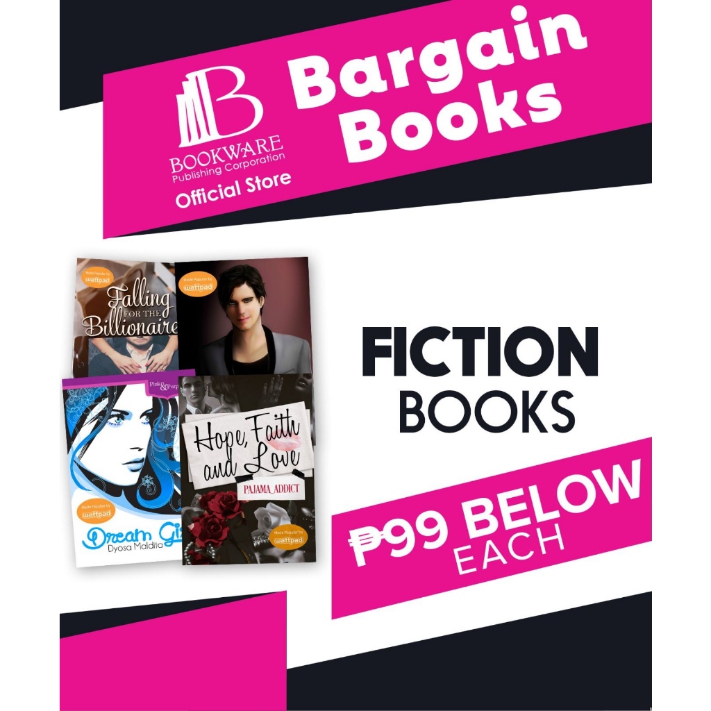 BARGAIN Fiction Books - 99 pesos and below only - limited stocks ...
