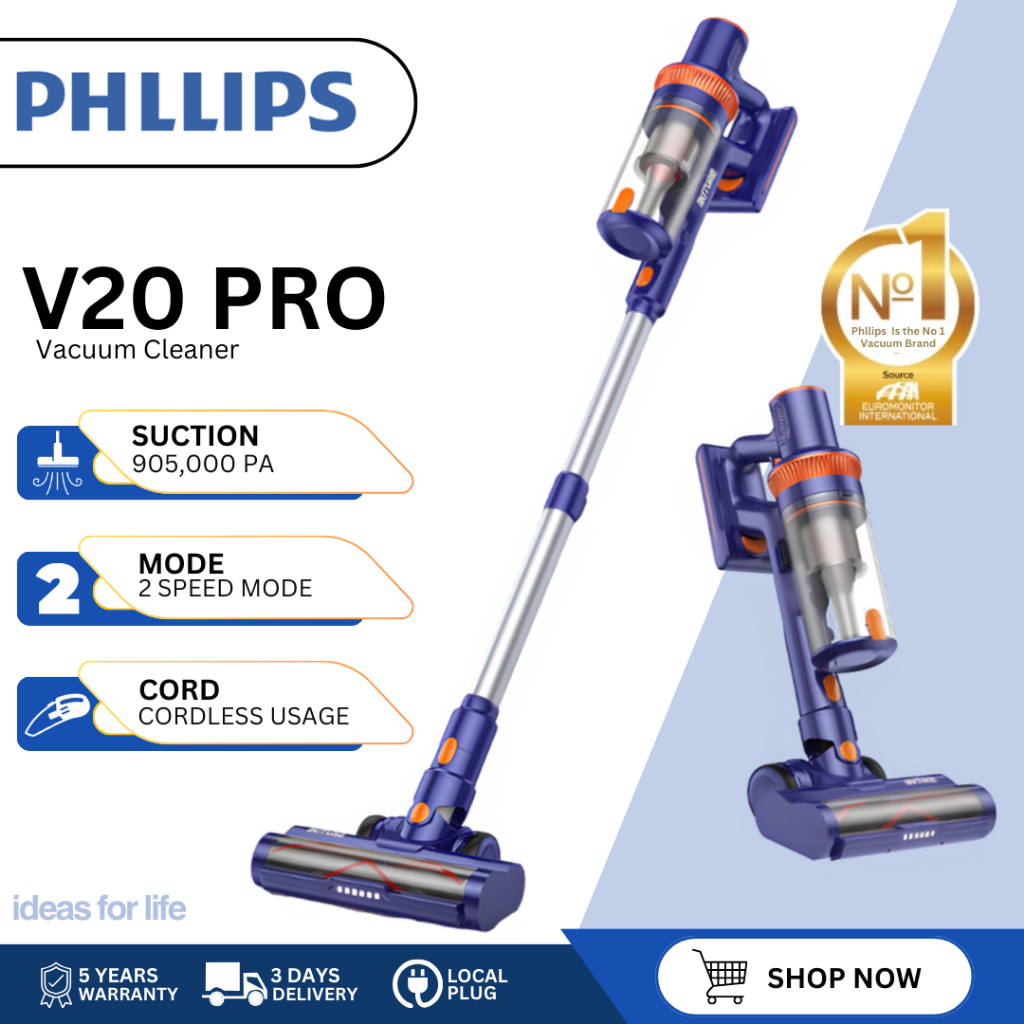 Cordless VACUUM Cleaner V20 PRO Wireless Vacuum Handheld VACUUM Style ...