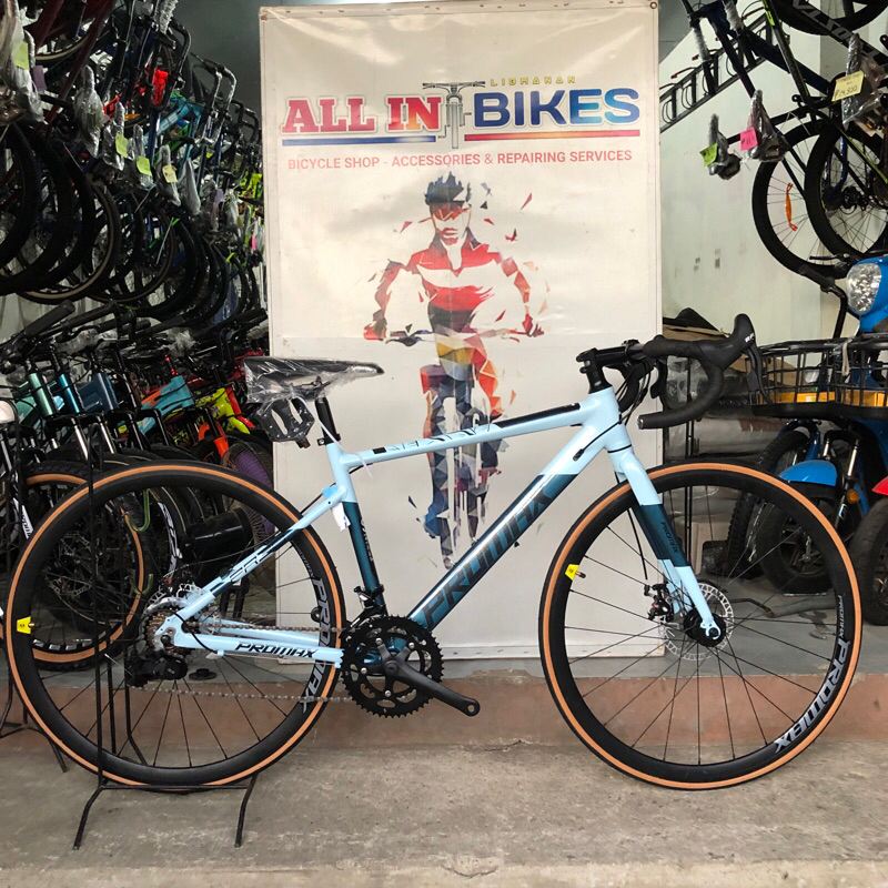 PROMAX PR30 ROAD BIKES 700c STI With Freebies | Shopee Philippines