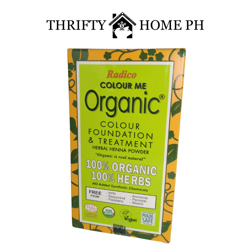 Radico Organic Colour Hair Color Treatment (30g) | Shopee Philippines