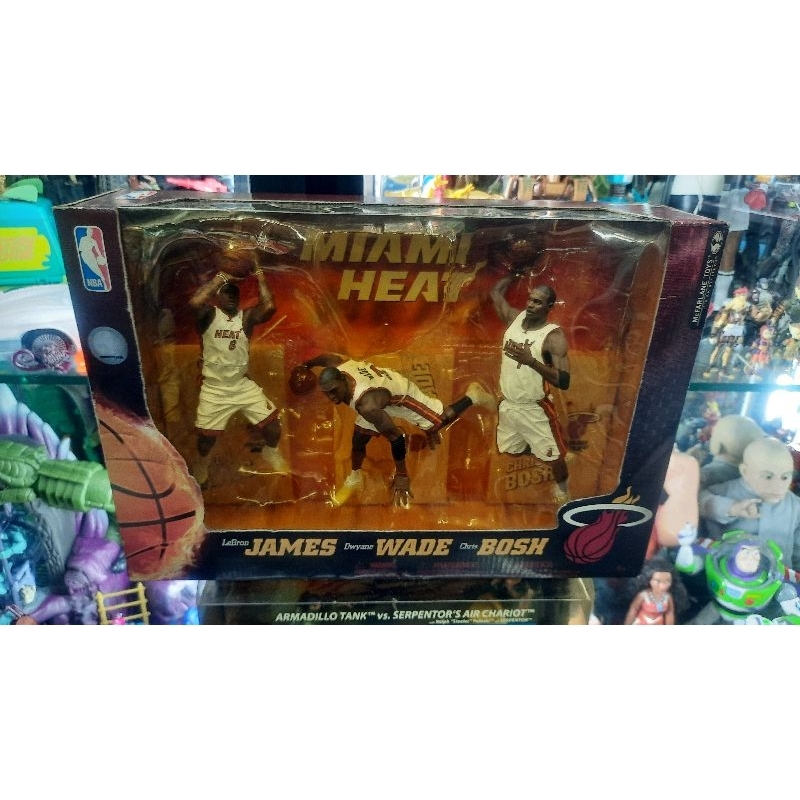 Mcfarlane Rare NBA Miami Heat Misb 3 Pack | Shopee Philippines