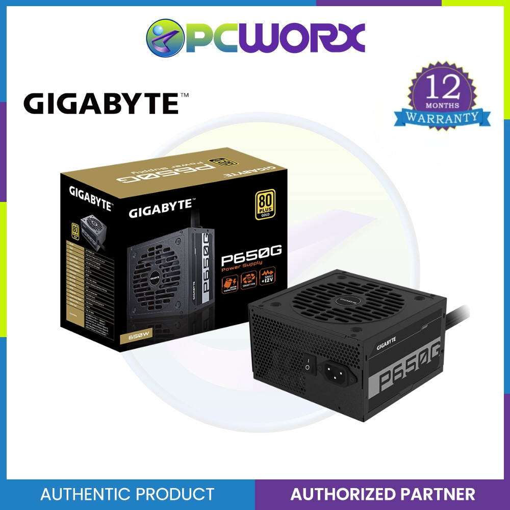 Gigabyte GP-P650G 650W 80+ Gold Powersupply | Gigabyte PSU 650w 80 ...