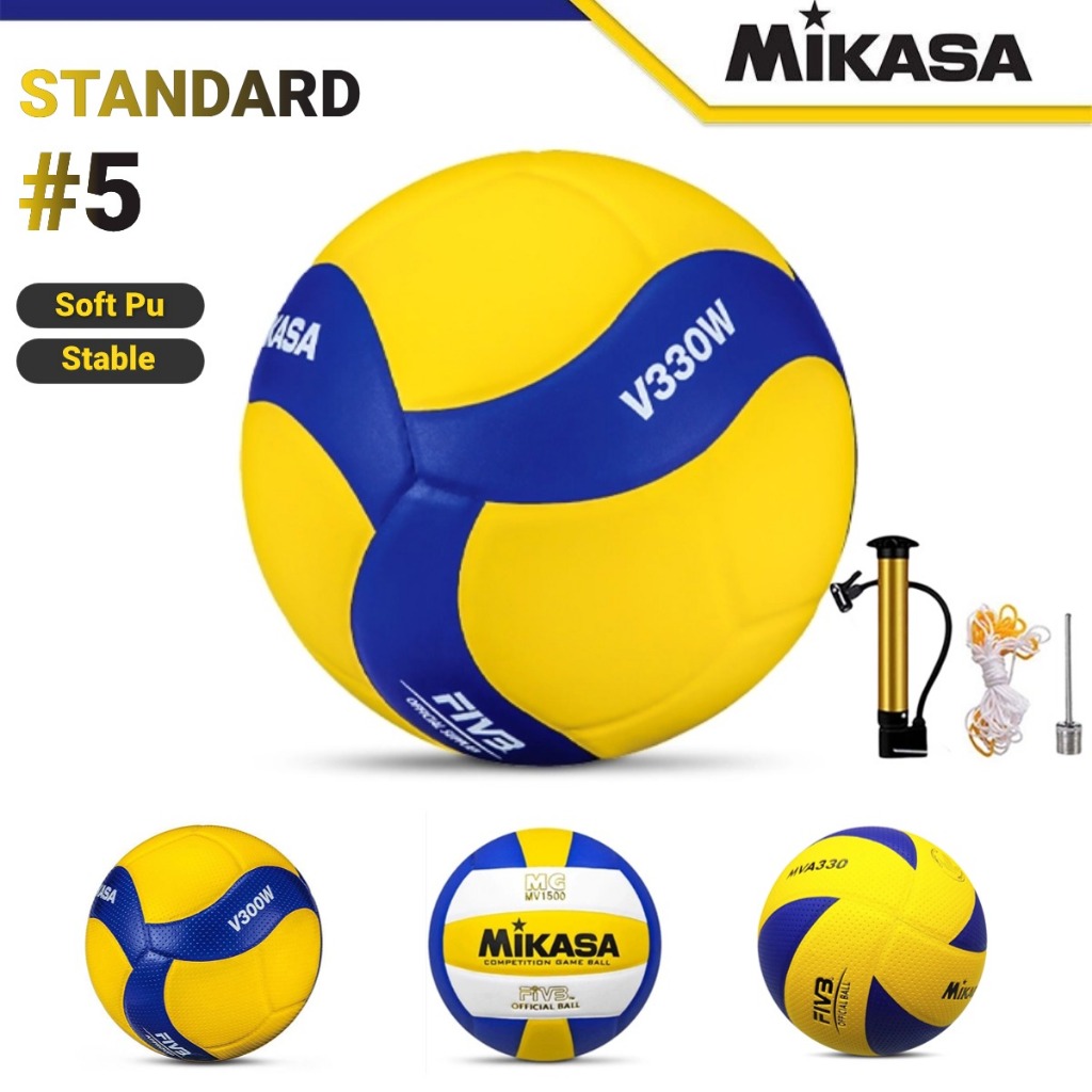 Original Mikasa V330W size 5 volleyball ball Competition Training Soft ...