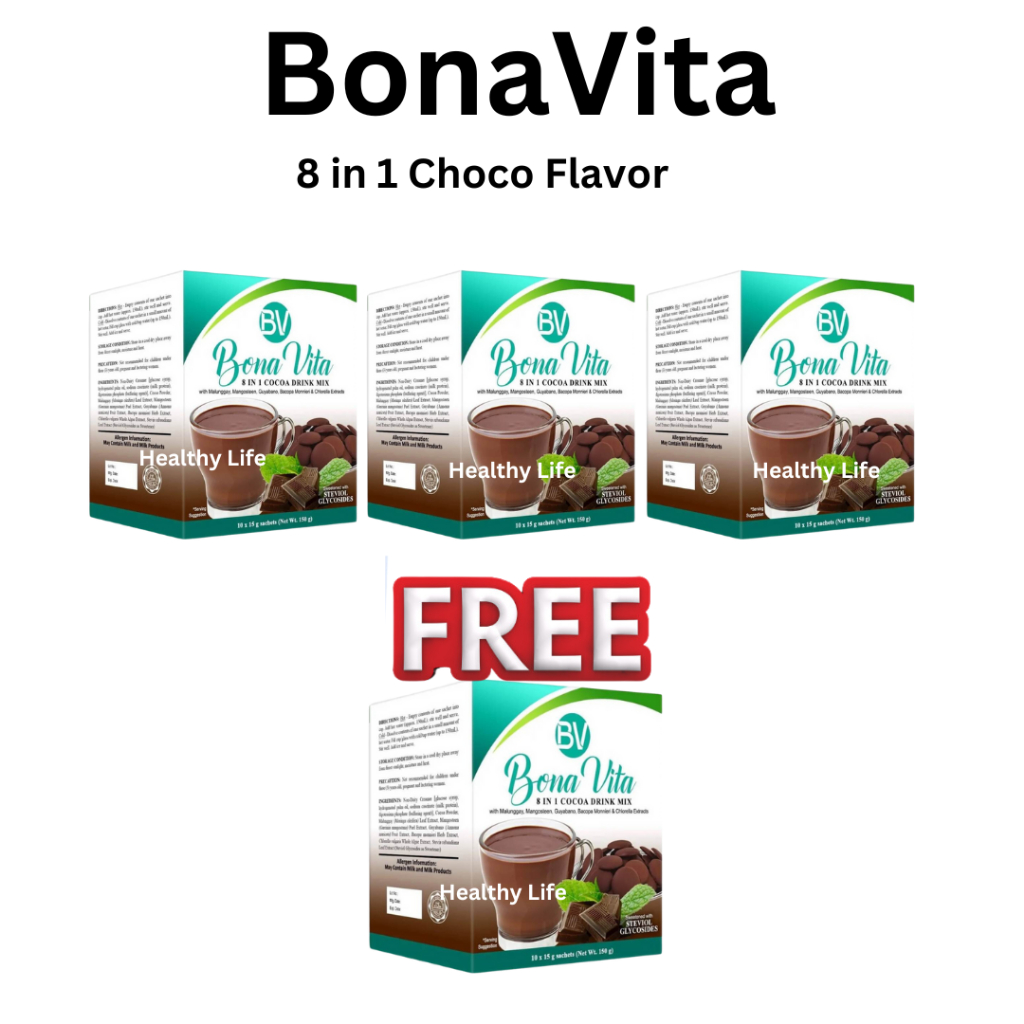 BonaVita Choco ( 4 Boxes) | Shopee Philippines