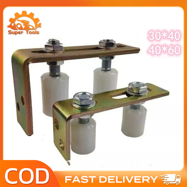 COD nylon guide wheel sliding gate top guide nylon rollers with L ...