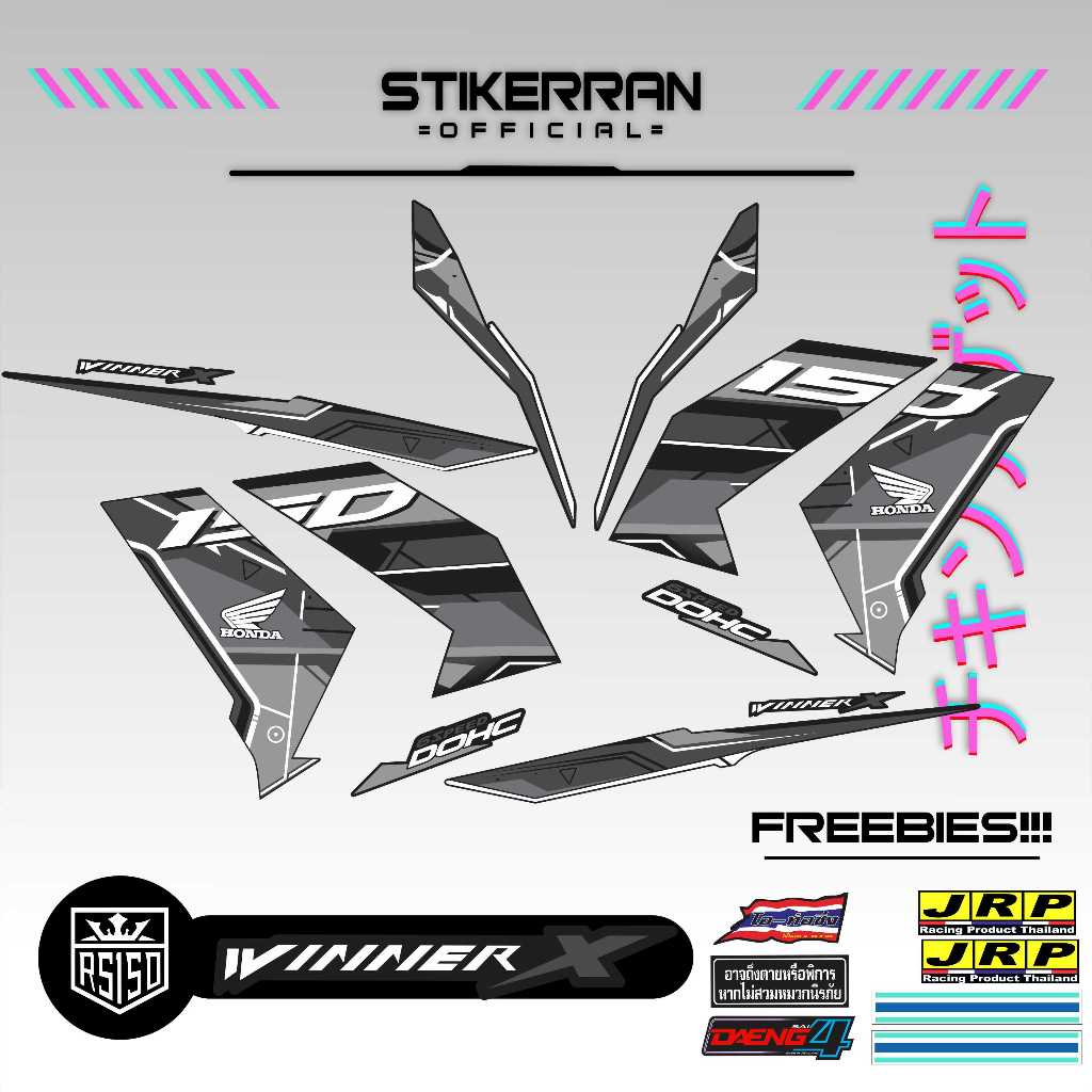 HONDA WINNER X 150 MALAYSIAN VIETNAM DECALS | Shopee Philippines