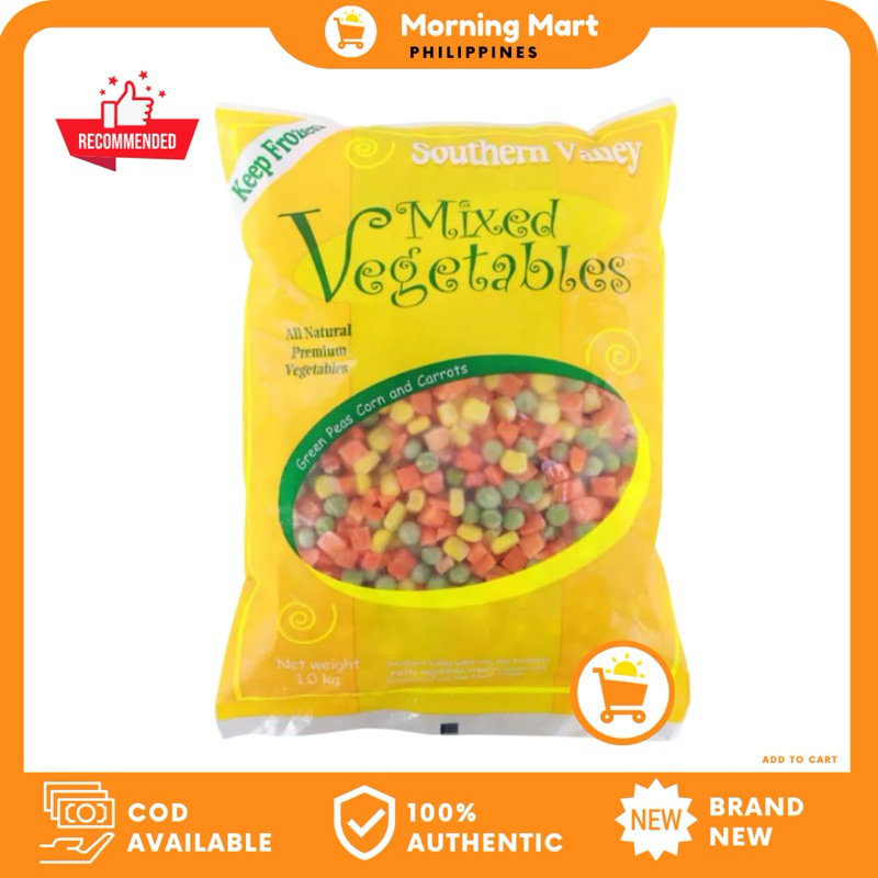 Southern Valley Mixed Vegetable 1kg | Shopee Philippines