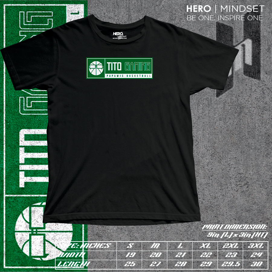 TITO GAMING PAPAWIS COLLECTION TITO MIKEE COLLAB STANDARD SHIRT ROUND ...